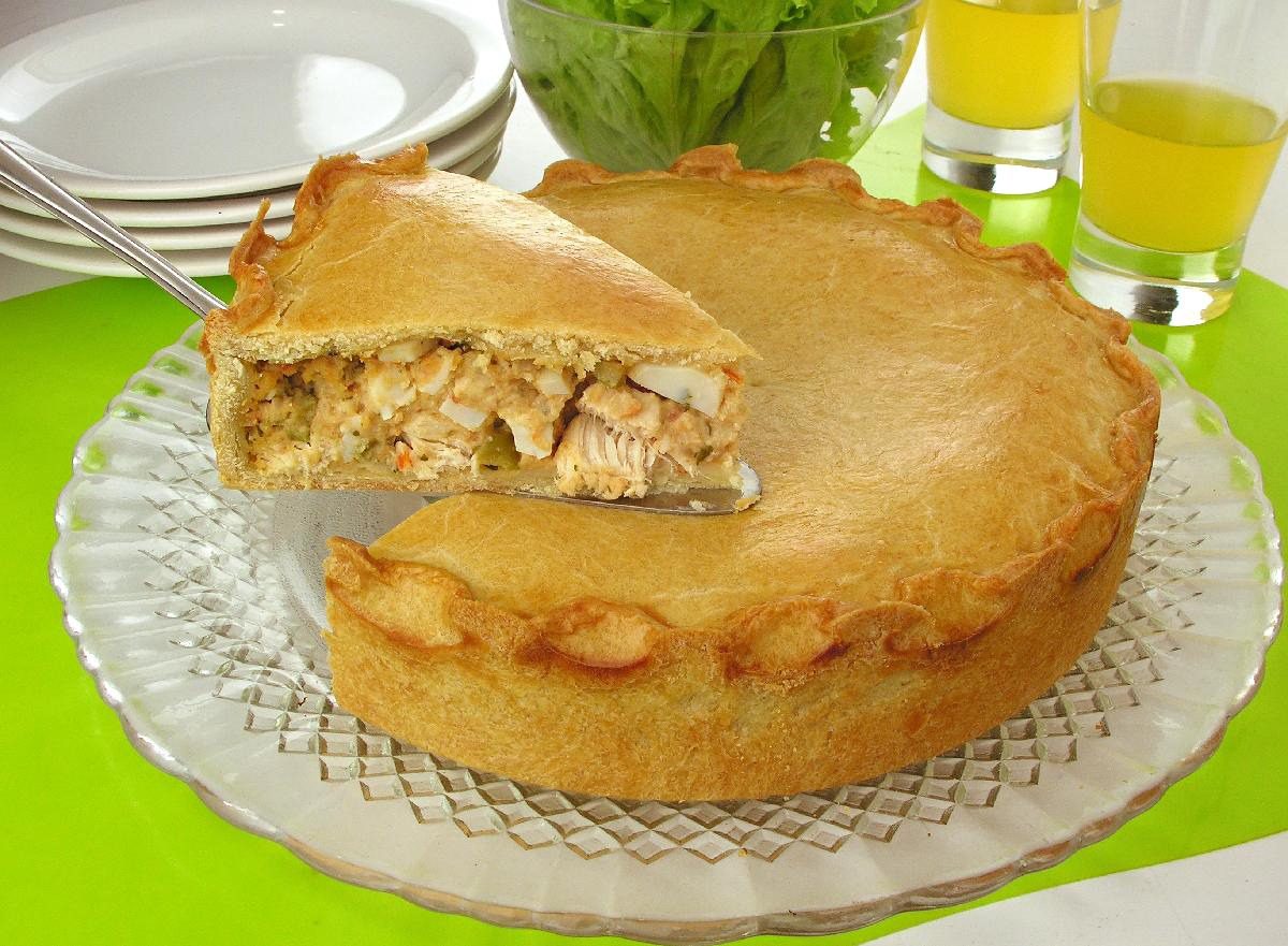 Pastelão de Frango Cremoso Delicioso - Mamãe Criativa